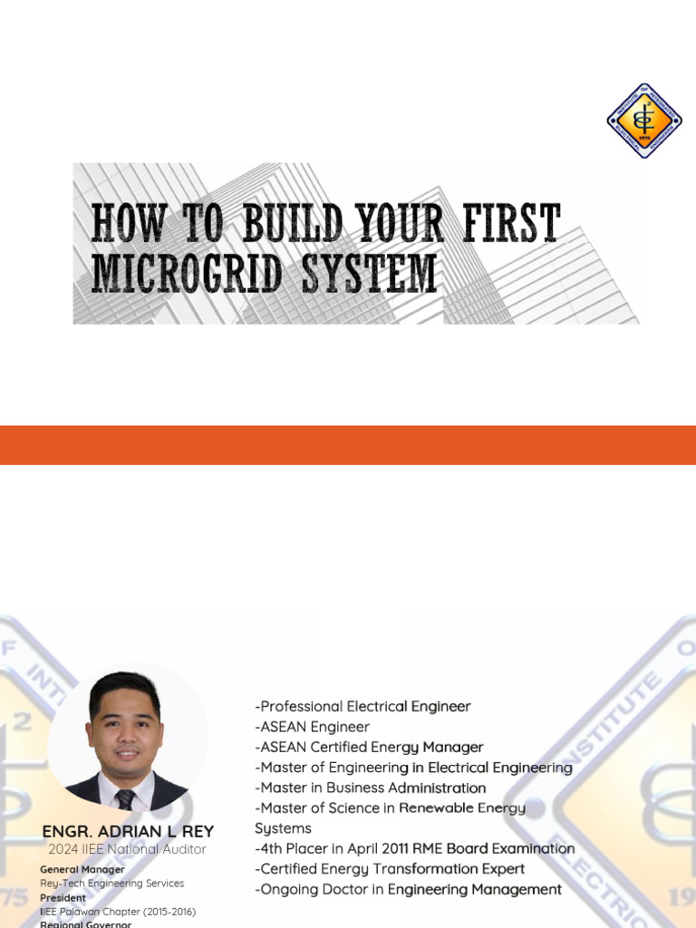 How To Build Your First Microgrid System | PDF | Power Inverter | Power ...