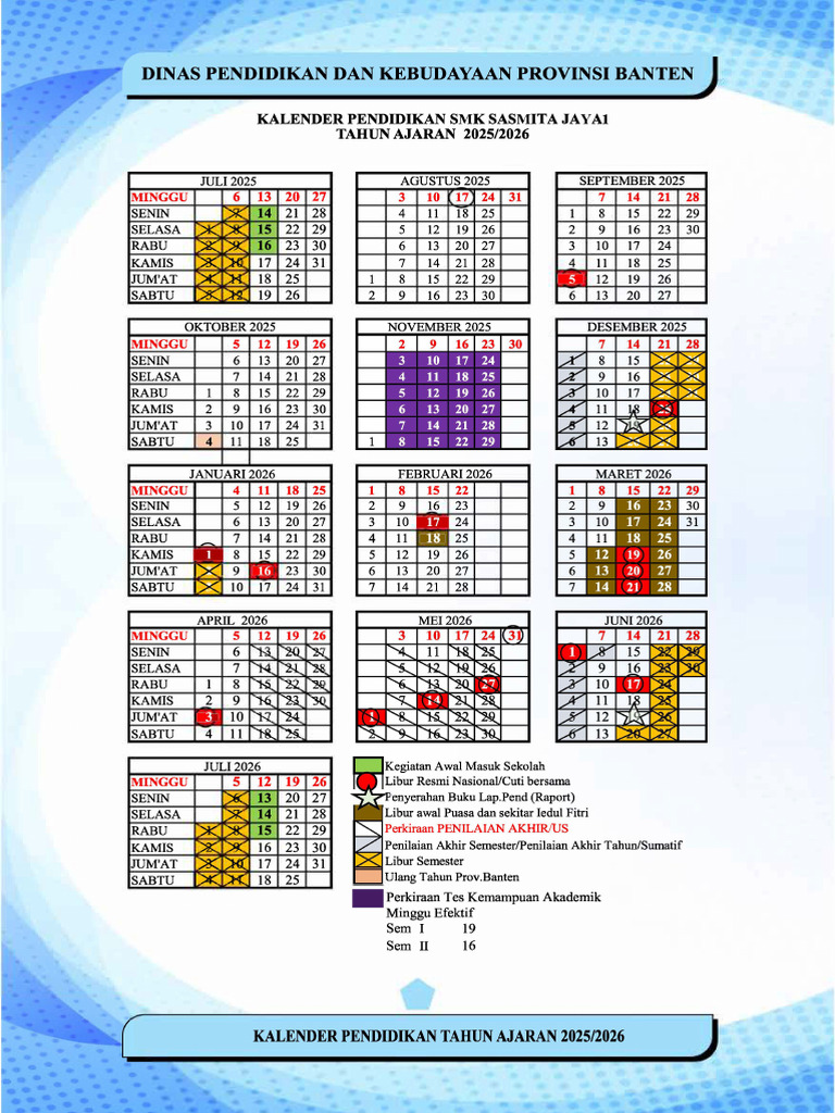 Kalender Pendidikan | PDF