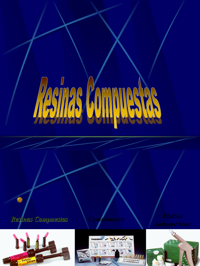 Biomateriales para Restauraciones Estéticas | PDF | Compuesto Dental ...