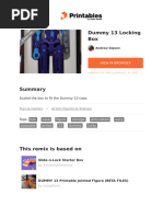 Dummy 13 Assembly Instructions | PDF