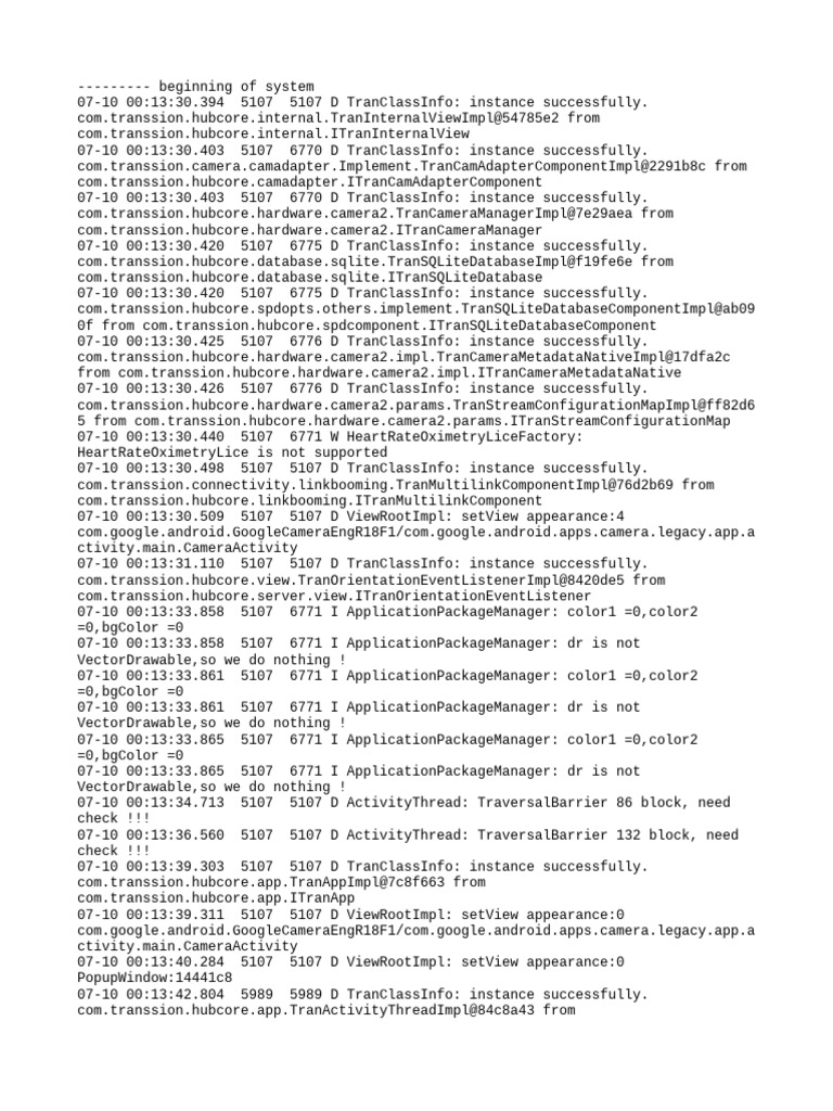 Log Cat 1752077622911 | PDF | Software | Computing