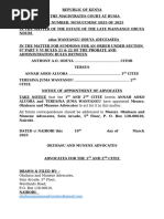 Succession Forms and Guidelines Kenya | PDF | Probate | Civil Law ...