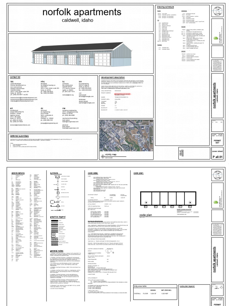 BC21-000167 - 2303 Saunton LN - BLDG P2 (Takeoff Sheet) | PDF ...