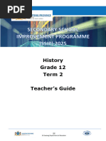 Grade 12 History ATP 2025 Overview | PDF