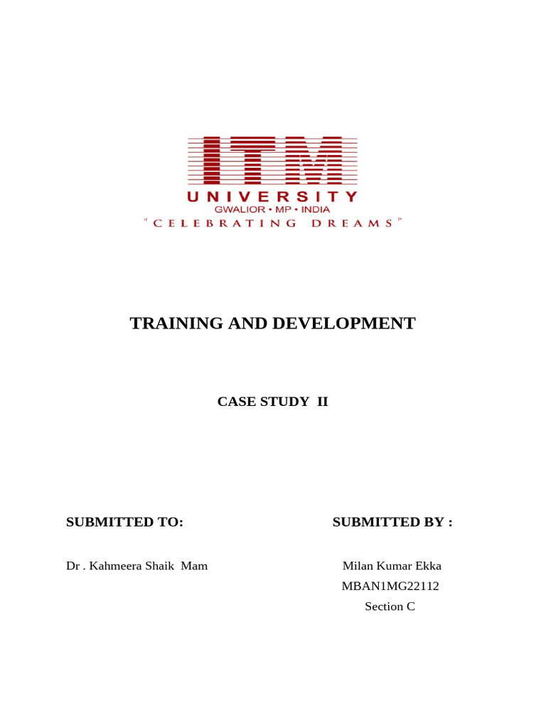 Mahindra and Mahindra Case Study | PDF | Performance Appraisal | Cognition