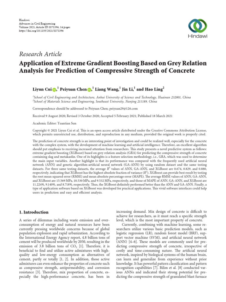 Cui Et Al. - 2021 - Application of Extreme Gradient Boosting Based On ...