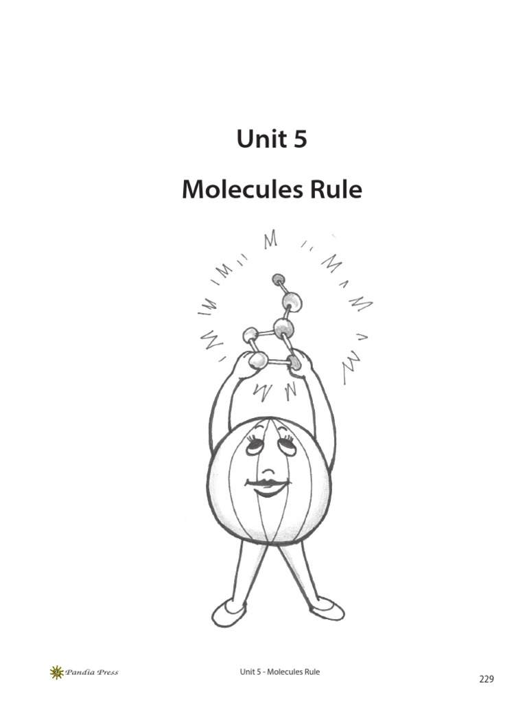 RSO Chemistry 1 Unit 5 Molecules Rule | PDF | Molecules | Chemical ...