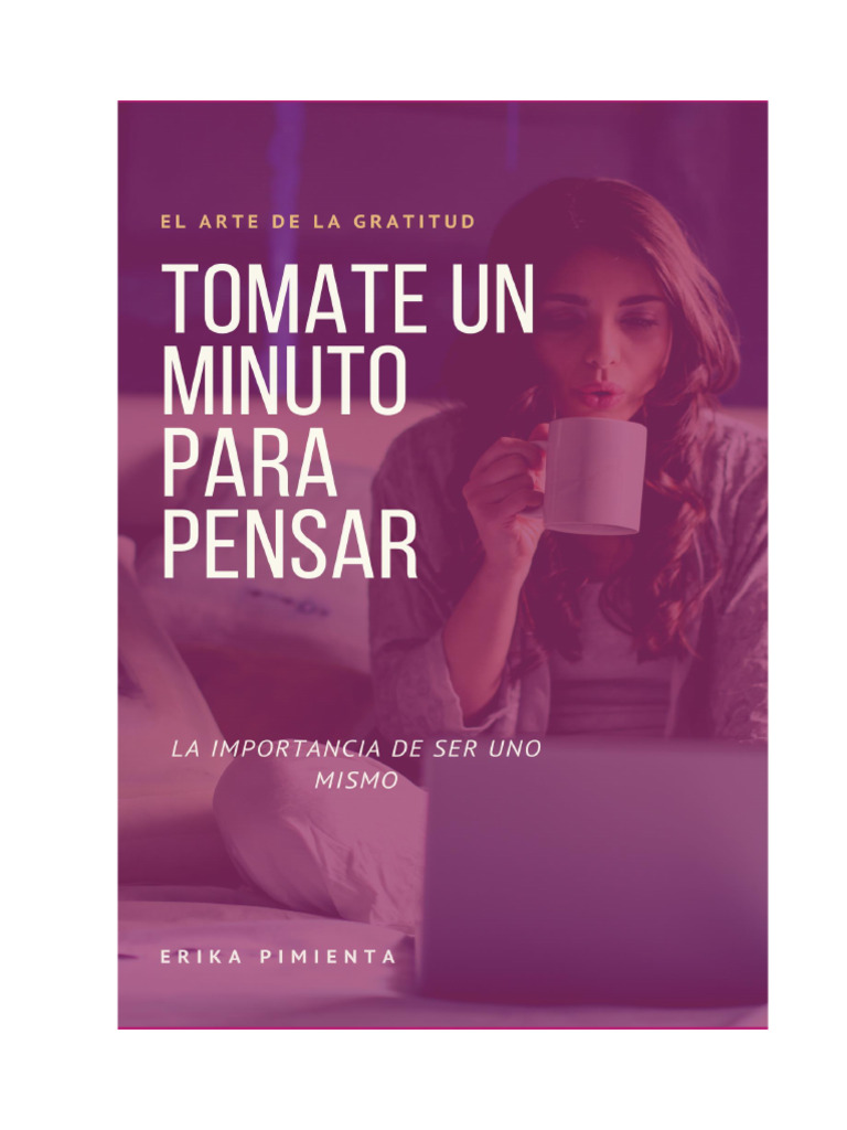 Tomate Un Minuto para Pensar | PDF | Pensamiento | Meditación