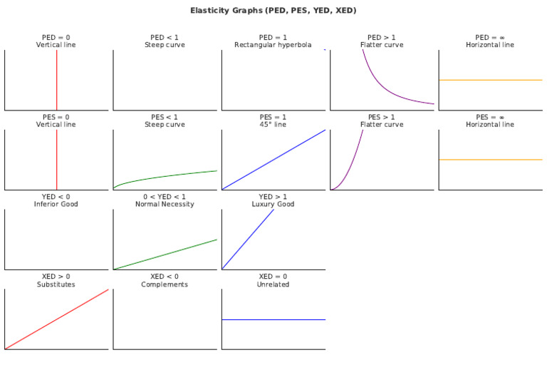 Elasticity Graphs Overview | PDF