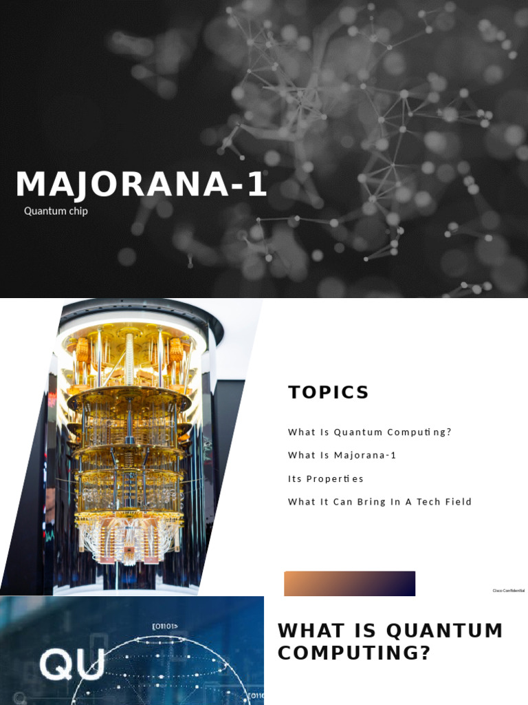 Majorana-1 Quantum Chip Overview | PDF