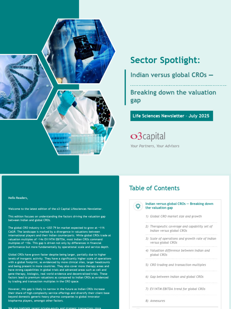 O3 Capital - July 2025 LS Newsletter | PDF | Immunology | Biopharmaceutical