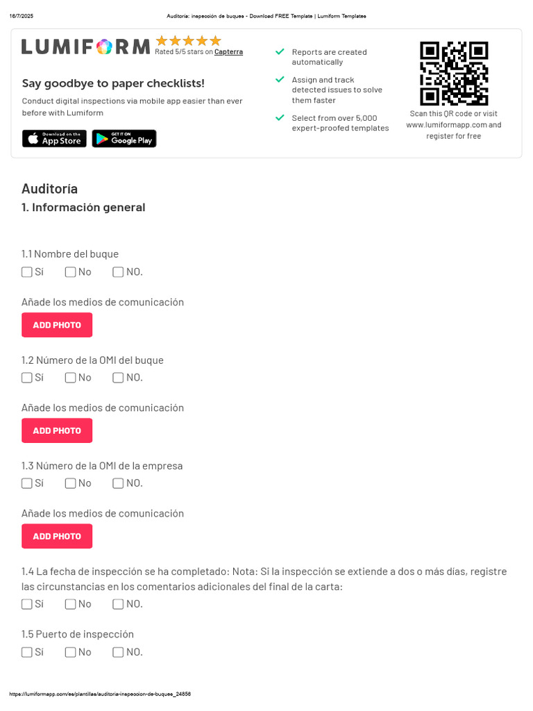 Auditoria Inspeccion de Buques - 24856 | PDF | Auditoría | Navegación