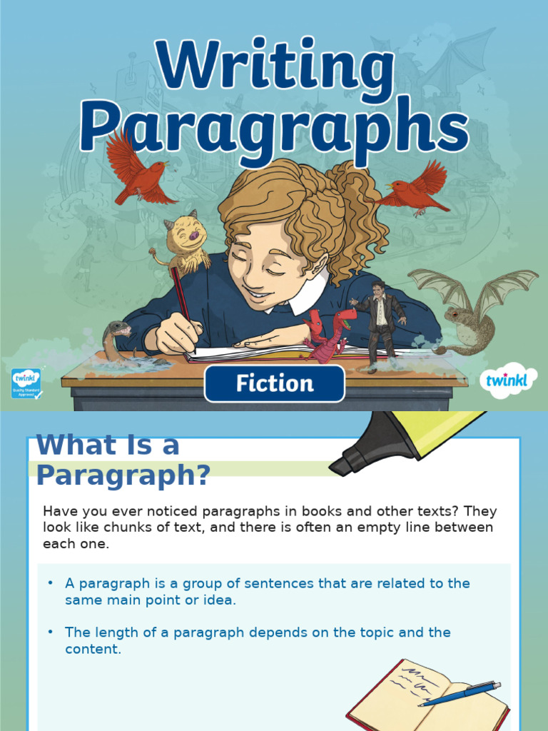 NZ e 1642133241 Writing Paragraphs Fiction Level 3 - Ver - 3 | PDF