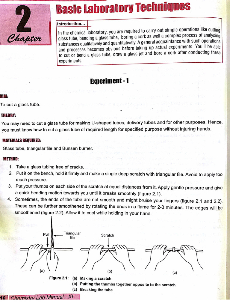 Basic Laboratory Techniques | PDF