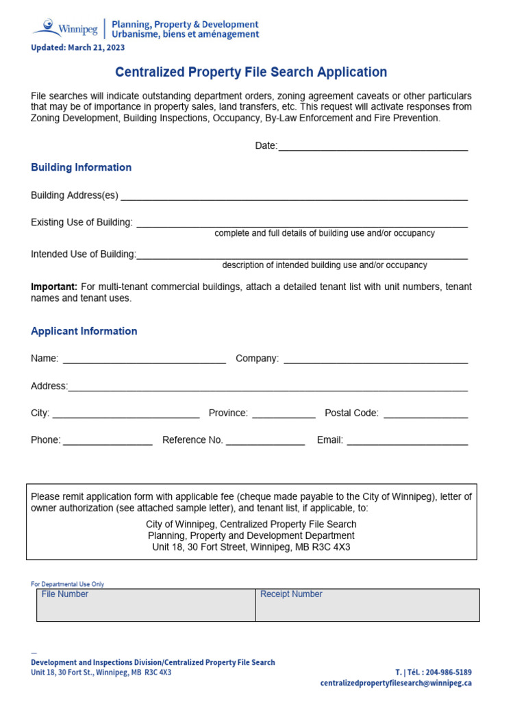 CPFS Application Fillable Form | PDF
