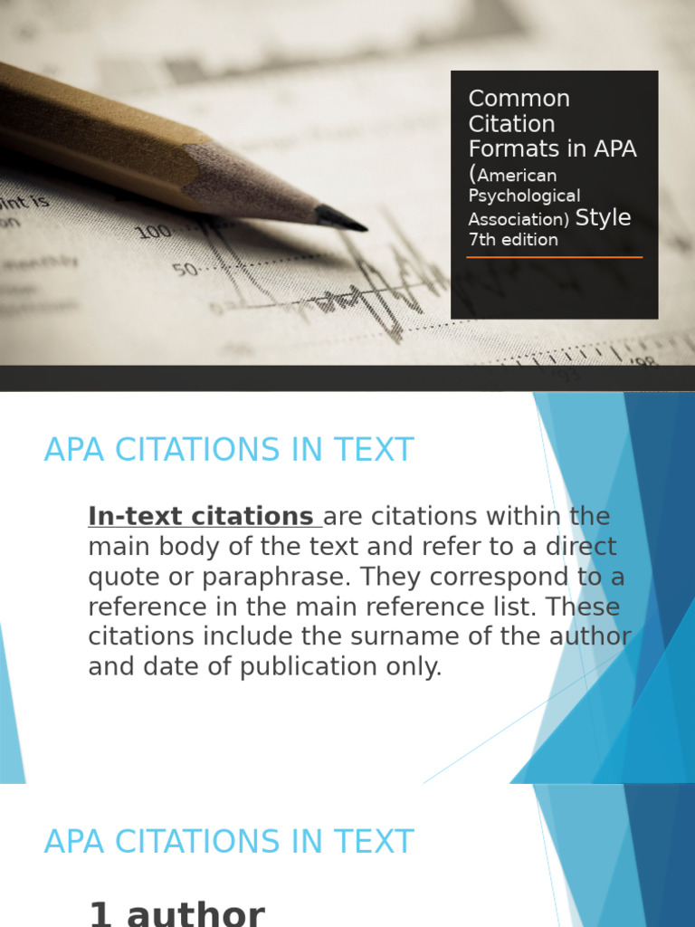 APA Citation Formats Explained | PDF | Citation | Apa Style