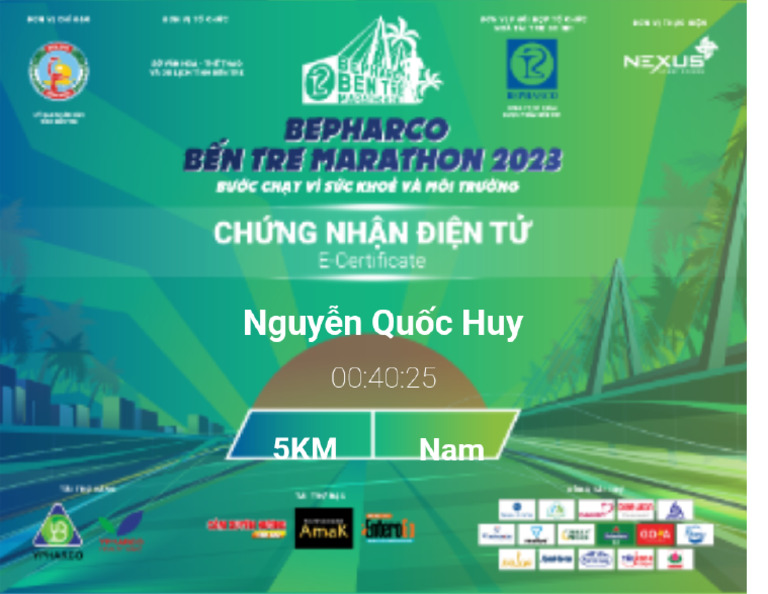 Race Certificate | PDF