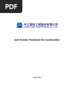 Method Statement For Anti-Termite Treatment | PDF | Personal Protective Equipment | Building ...
