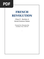 Class 9 MCQs: French Revolution | PDF