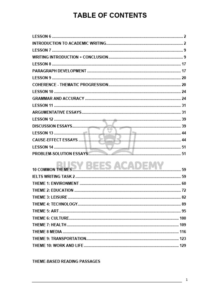 Writing Task 2 - Unit 6-15 + Quiz + 10 Reading Passages - Updated June 2025 | PDF | Punctuation ...
