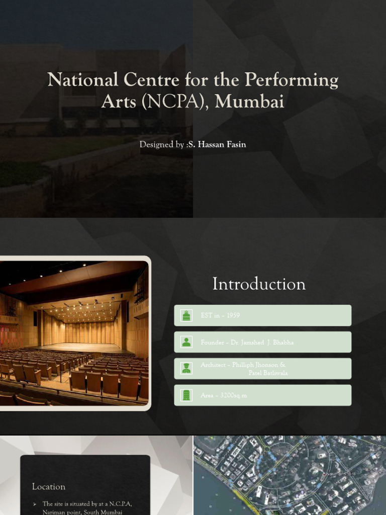 National Centre For The Performing Arts (NCPA) | PDF