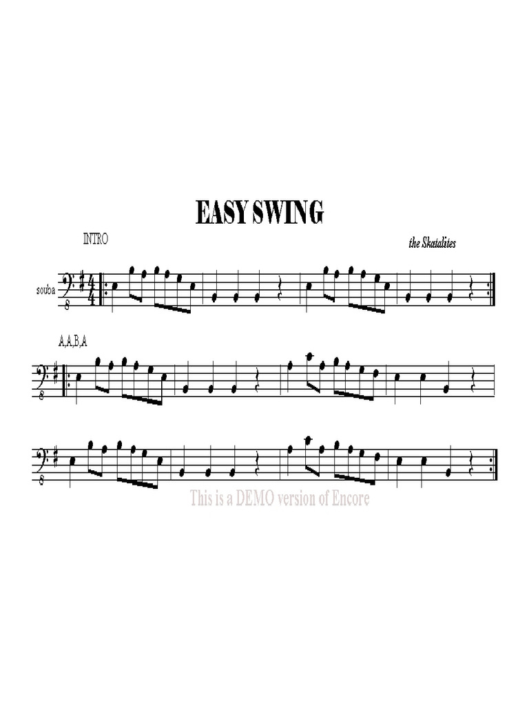 Easy Swing | PDF