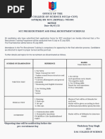 NCC A Certificate Syllabus 2025 | PDF