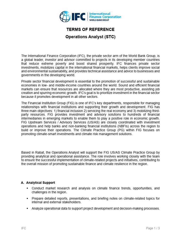 FIG Operations Analyst 1750744668 | PDF | International Finance ...