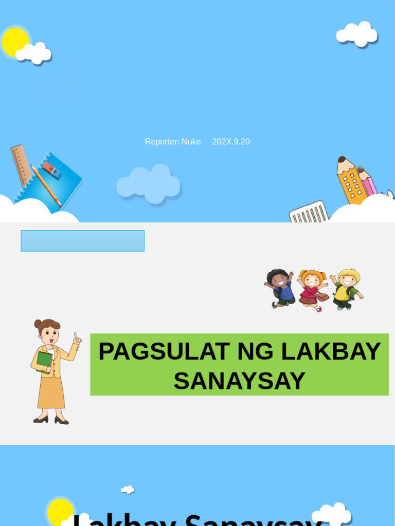 Lakbay Sanaysay | PDF