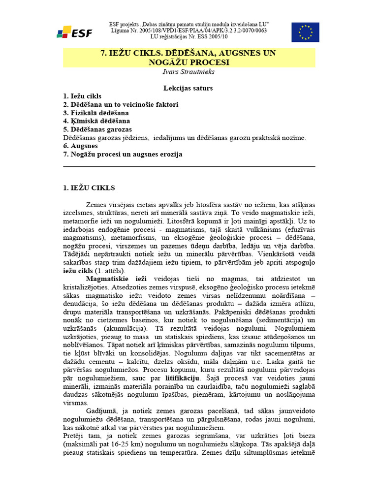 L 07 Iezu Cikls Dedesana Augsne Is | PDF