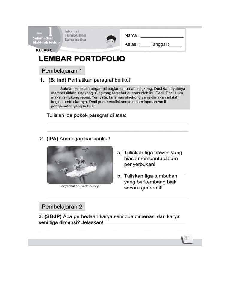 Latihan Soal T 1 ST 1 | PDF