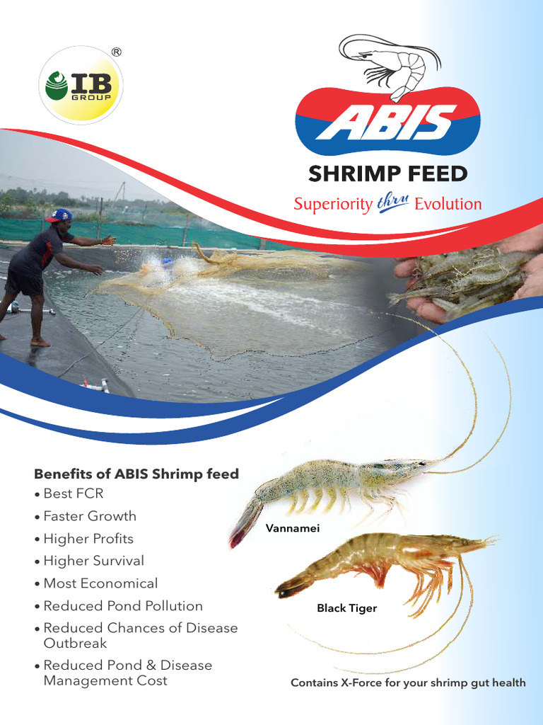 ABIS Shrimp Feed Benefits and Specs | PDF | Pathogen | Soybean