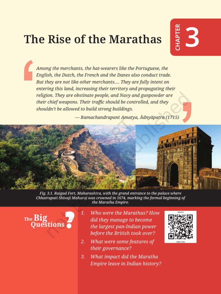 Inspirational Leaders of the Marathas | PDF