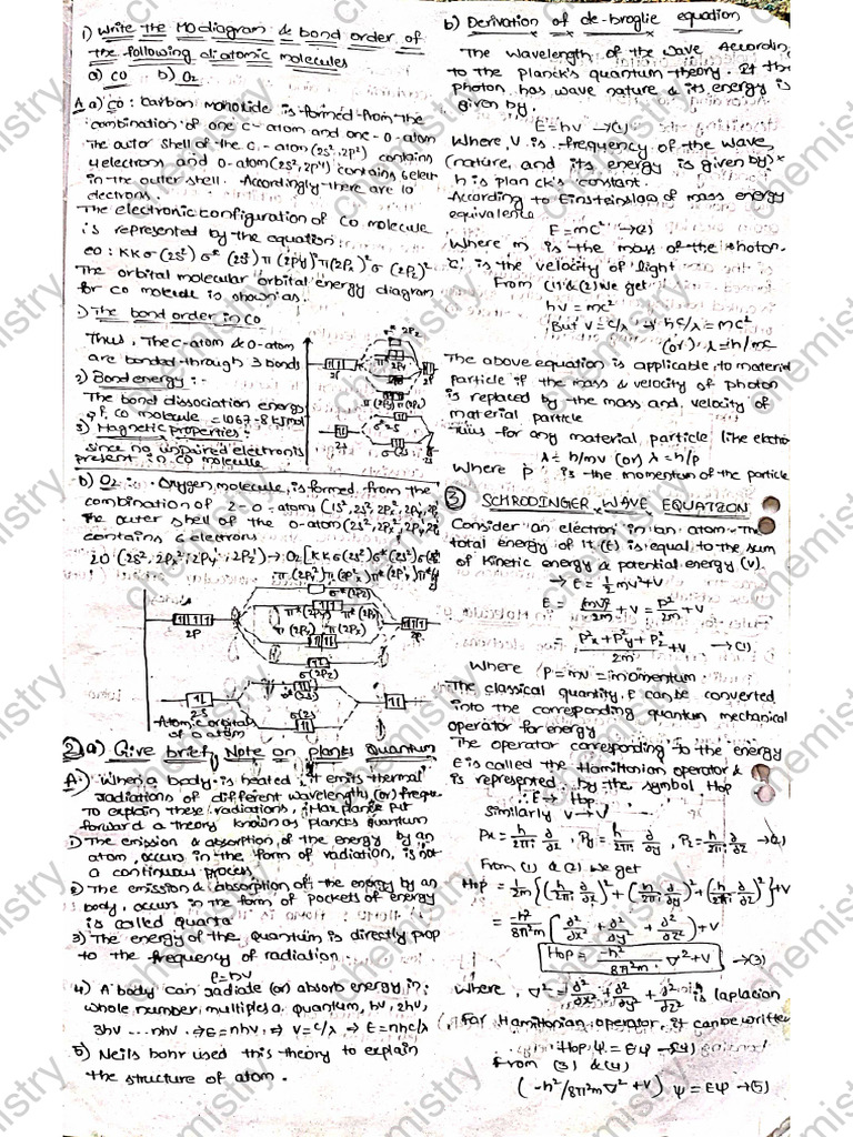 Chemistry Micro 10 Marks | PDF