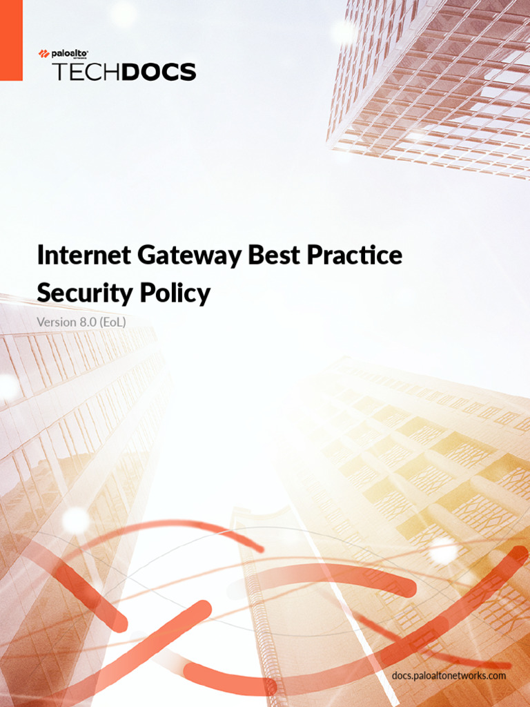 Internet Gateway Security Policy Guide | PDF | Transport Layer Security ...