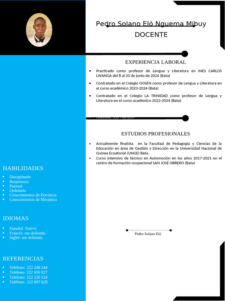 P. Solano Curriculum | PDF | Teoría de la educación | Inteligencia