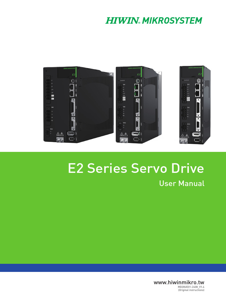 E2 Series Drive MD28UE01-2408 User Manual V1.4 | PDF | Power Supply ...