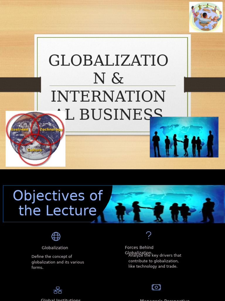 Chapter 1 - GLOBALIZATION & INTERNATIONAL BUSINESS-372 | PDF ...