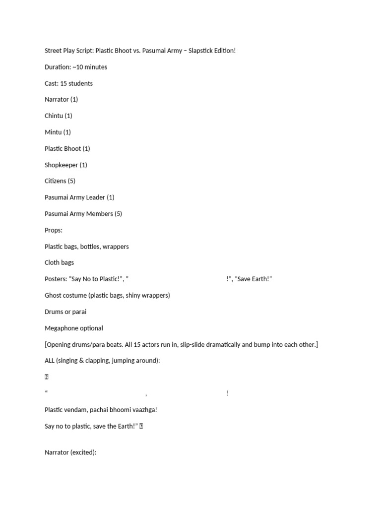 Street Play SCR-WPS Office | PDF