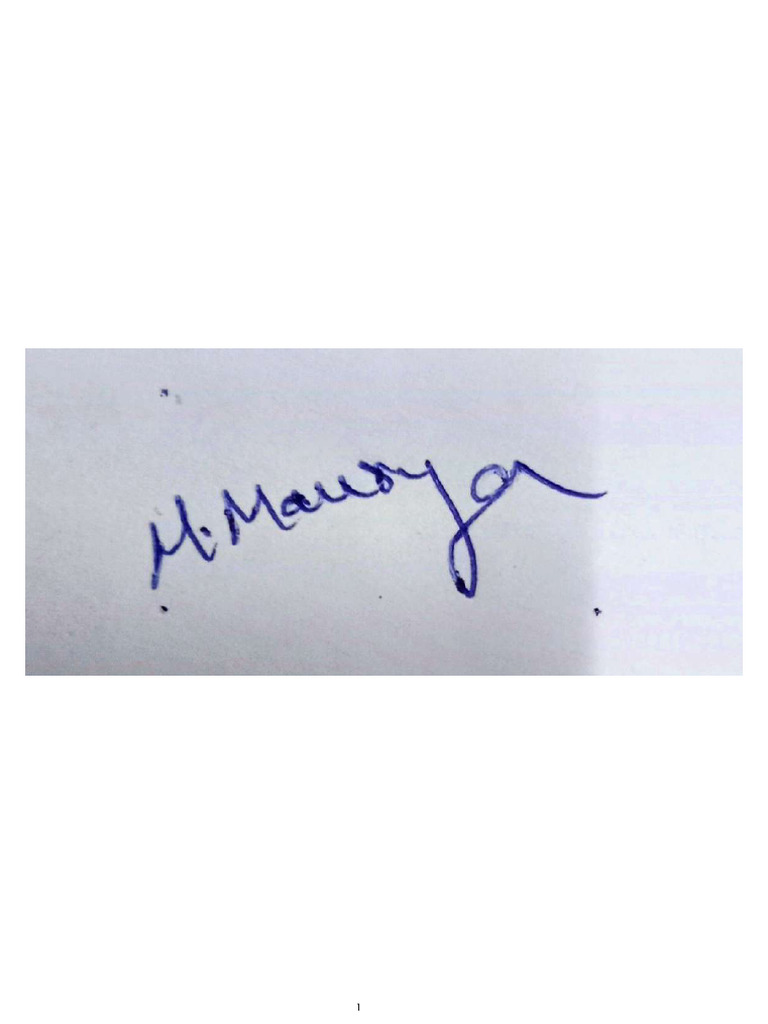 Sign Mukesh | PDF