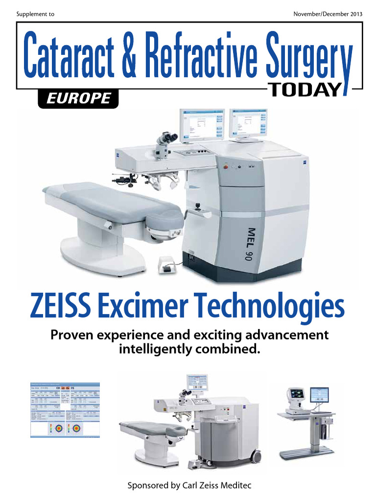 Zeiss Excimer Laser Technologies | PDF | Myopia | Ophthalmology