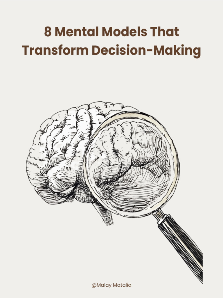 Top Performers Use Mental Models | PDF