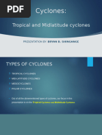 SUMMARY Mid Latitude and Tropical Cyclone | PDF | Cyclone | Tropical ...