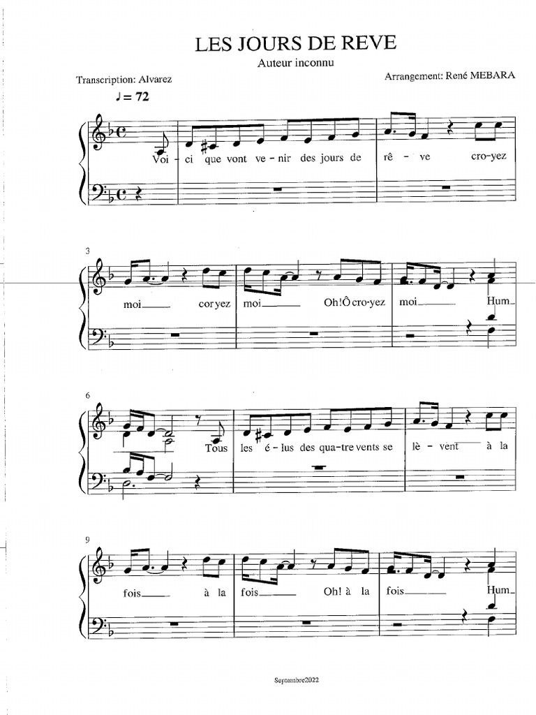 Les Jours de Rêve | PDF