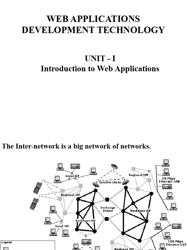 Unit I - Introduction To Web Application | PDF