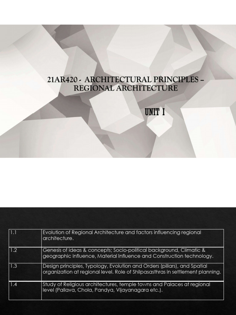 Regional Architecture Evolution Factors | PDF