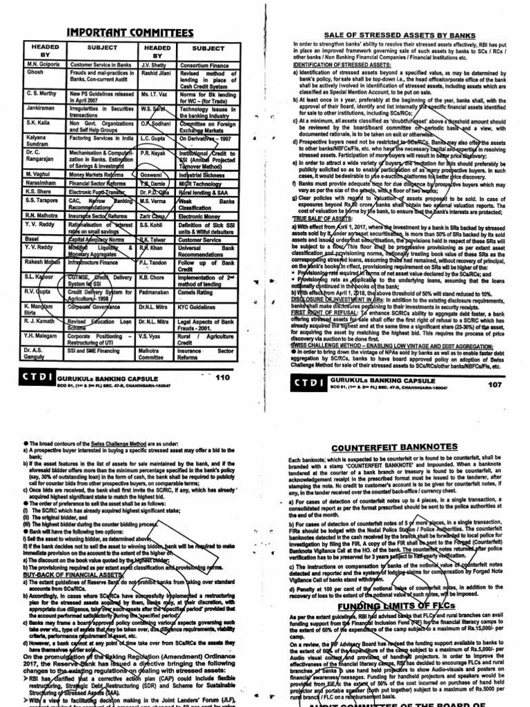 Banking Capsules | PDF