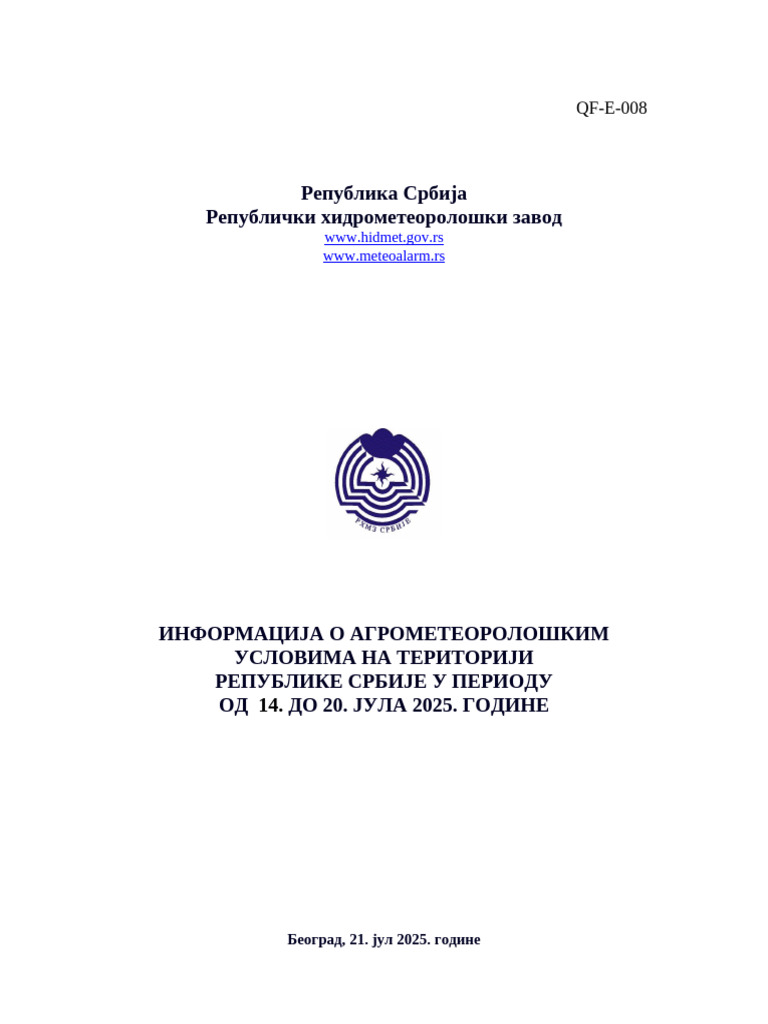 Bilten-20072025 | PDF