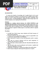 Blood Transfusion Monitoring Form | PDF | Science & Mathematics