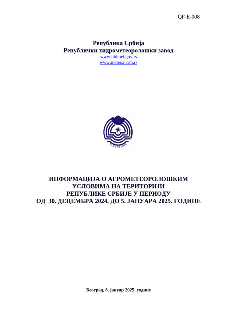 Bilten-05012025 | PDF